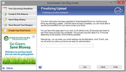Greenshades Year-End Forms